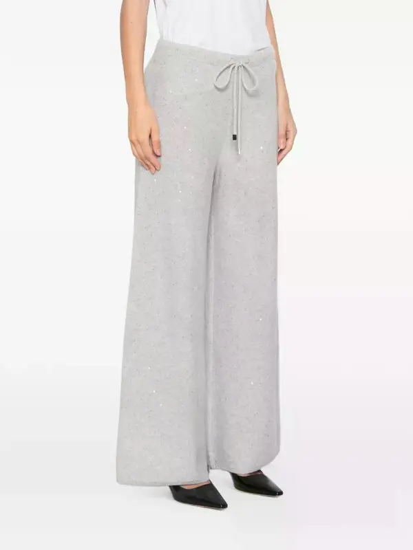 Antonelli Firenze Sequin Embellished Drawstring Trousers