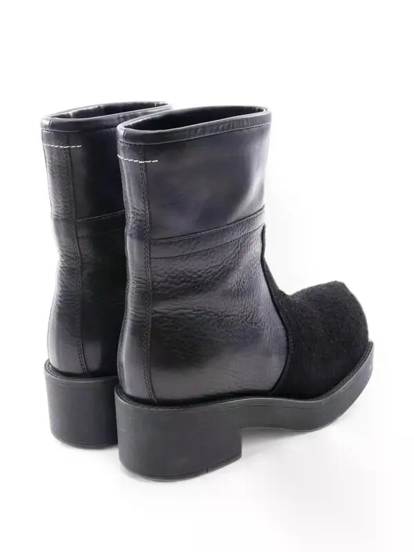 MAISON MARGIELA 2010s Biker Ankle Boots