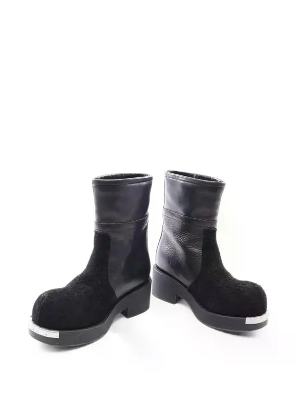 MAISON MARGIELA 2010s Biker Ankle Boots