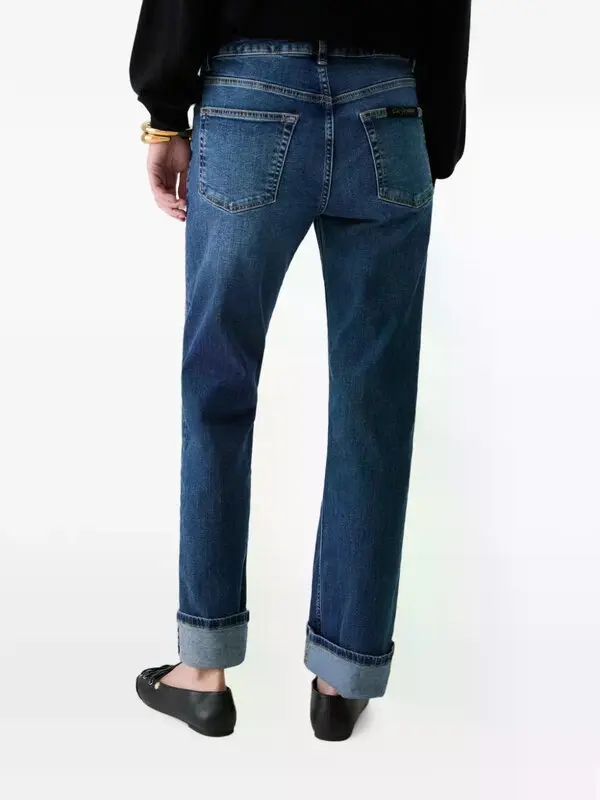 Liu Jo Straight Jeans With Cuffs