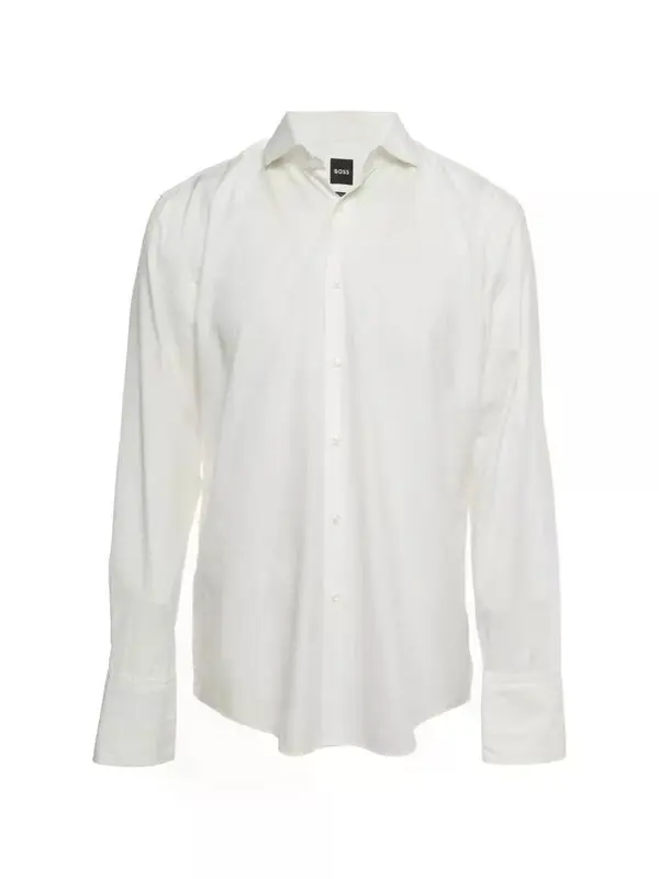 BOSS H-hank Slim-fit Shirt - White