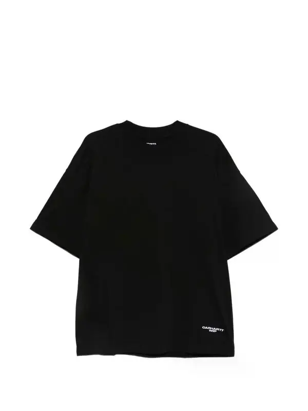 Carhartt Work In Progress Logo-print Cotton T-shirt - Black