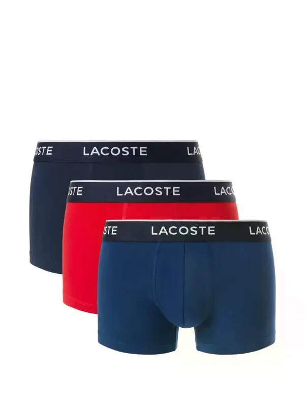 Lacoste Logo-waistband Boxers - Blue