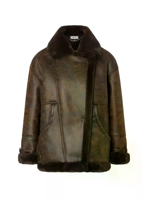 Liu Jo Aviator Jacket - Brown