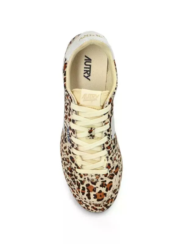 AUTRY Windspin Leopard-print Sneakers