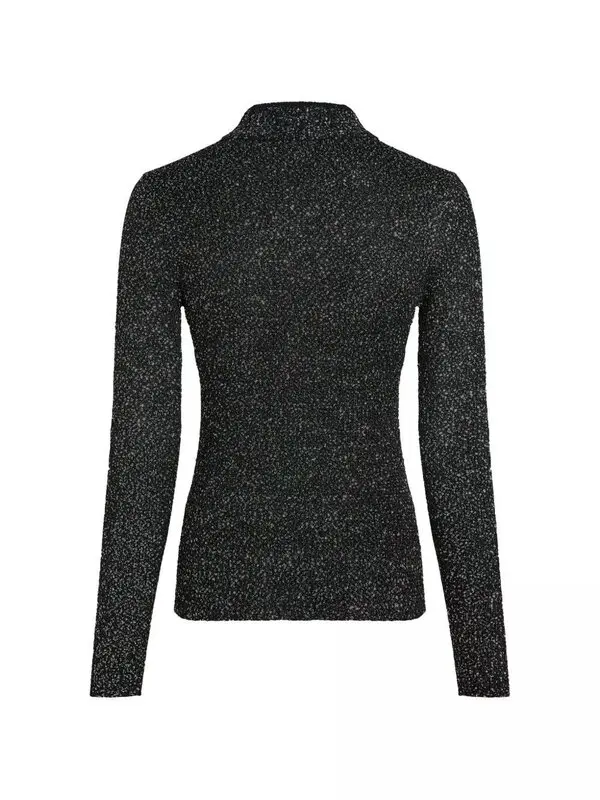 Karl Lagerfeld Sequin Knitted Top
