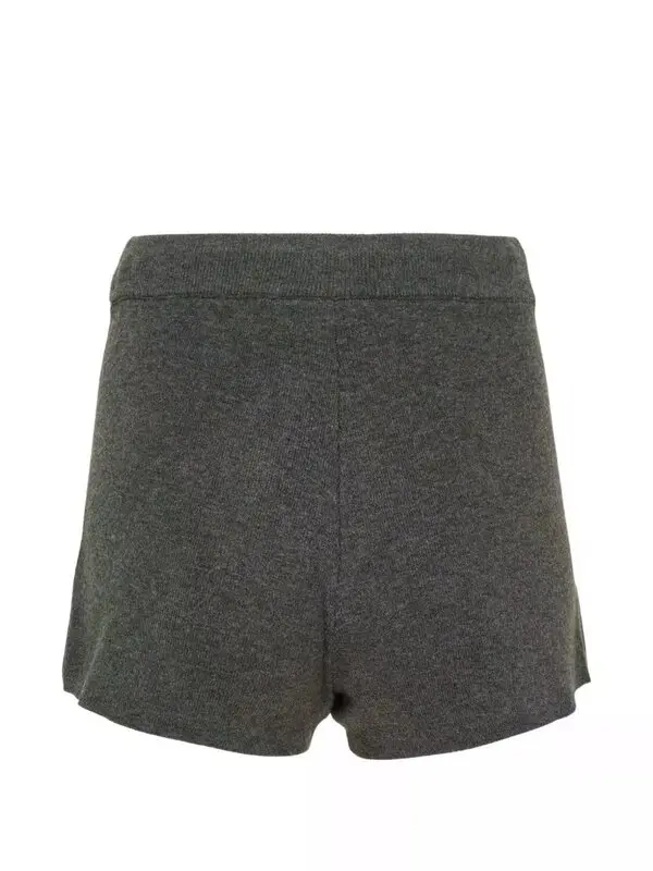 Fear Of God Essentials Logo-patch Shorts - Grey