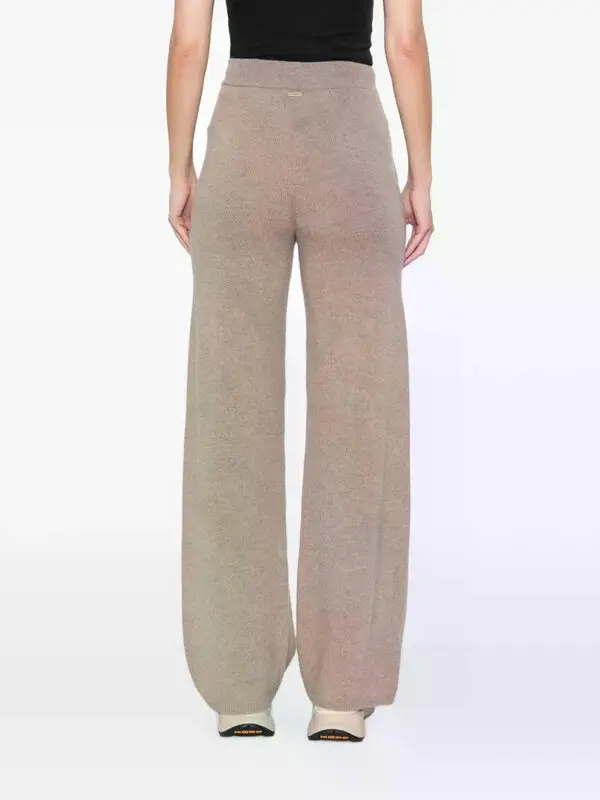 Max Mara Drawstring-waist Knitted Trousers