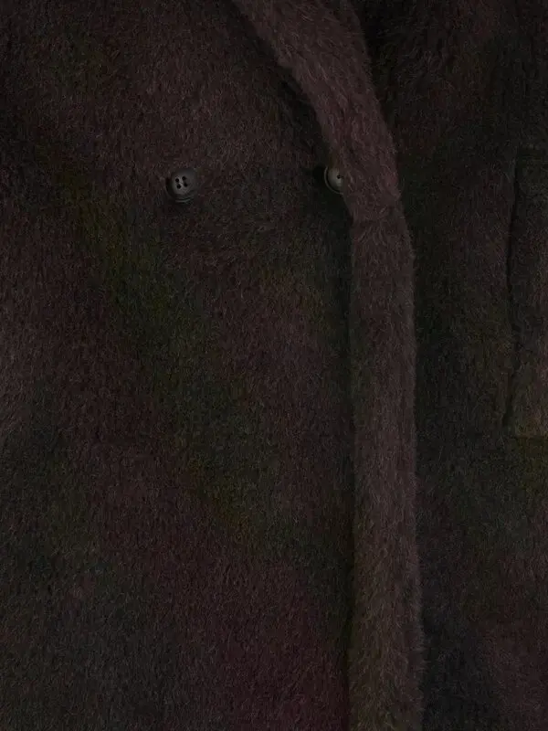 Max Mara Teddy Bear Icon Double-breasted Coat