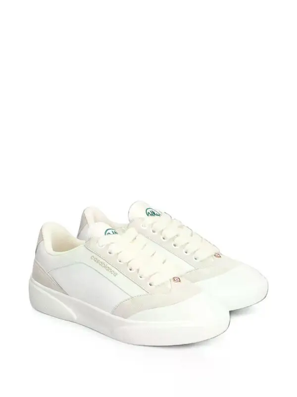 Casablanca Del Mar Calf Leather Sneakers - White