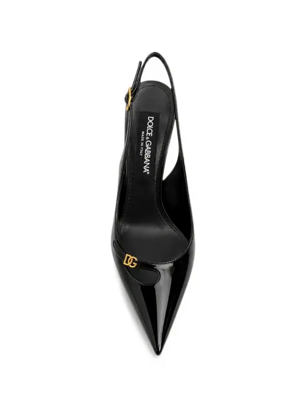 Dolce & Gabbana Dg Logo Slingback Pumps