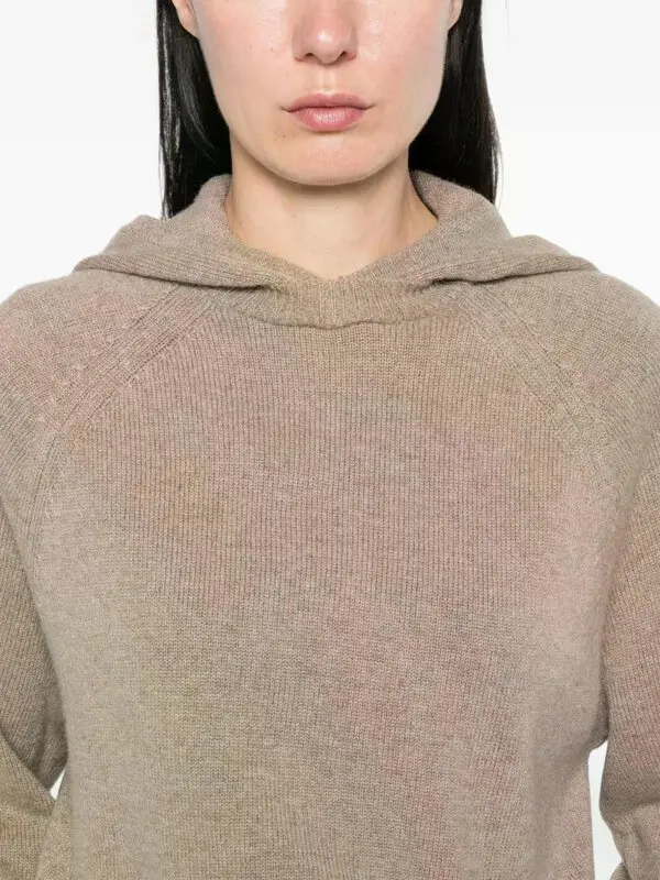 Max Mara Raglan-sleeve Cashmere Hoodie