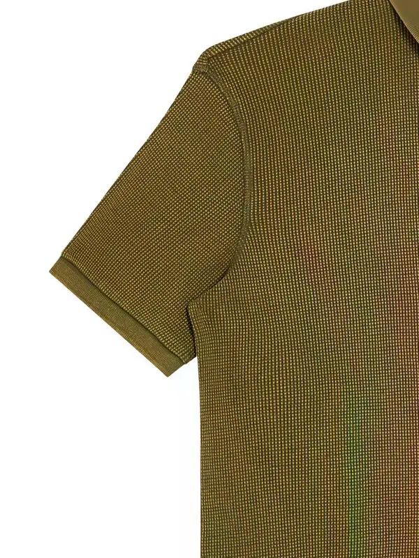 Guess Waffle-knit Polo Shirt - Green
