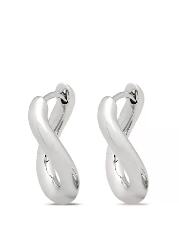 Tom Wood Medium River Hoop Earrings