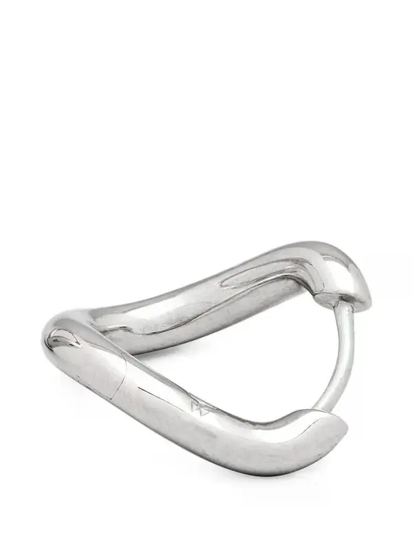 Tom Wood Medium River Hoop Earrings
