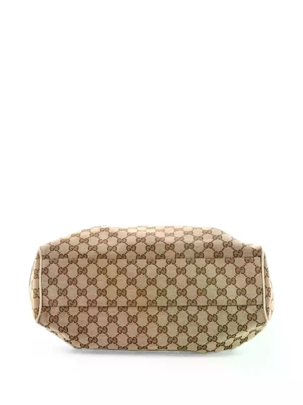 Gucci Sukey Gg Canvas With Leather Medium Tote Bag