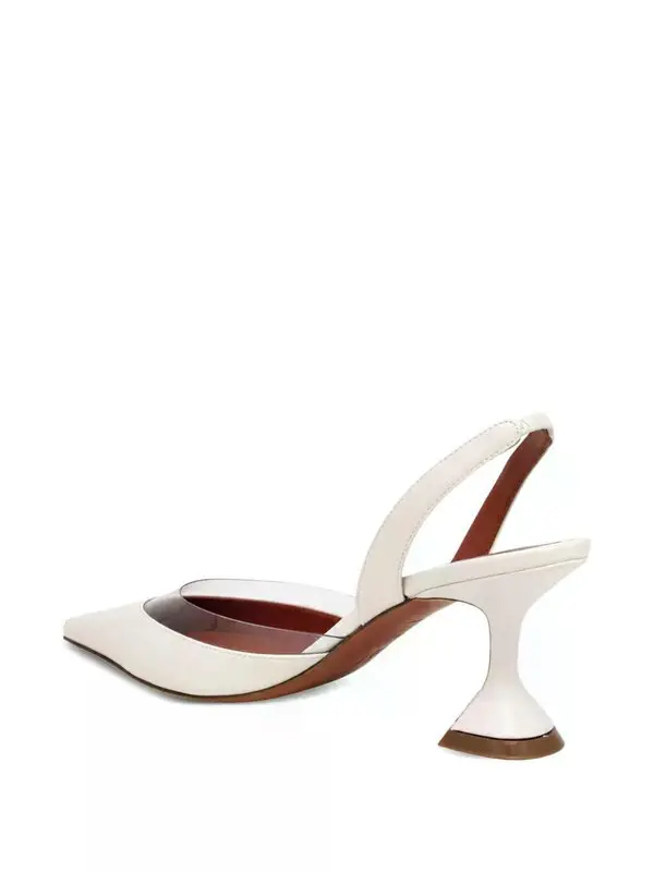 Amina Muaddi Lara Hourglass-heel Pumps