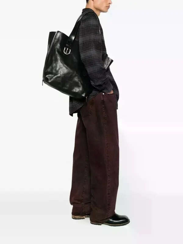 Our Legacy Throttle Leather Tote Bag