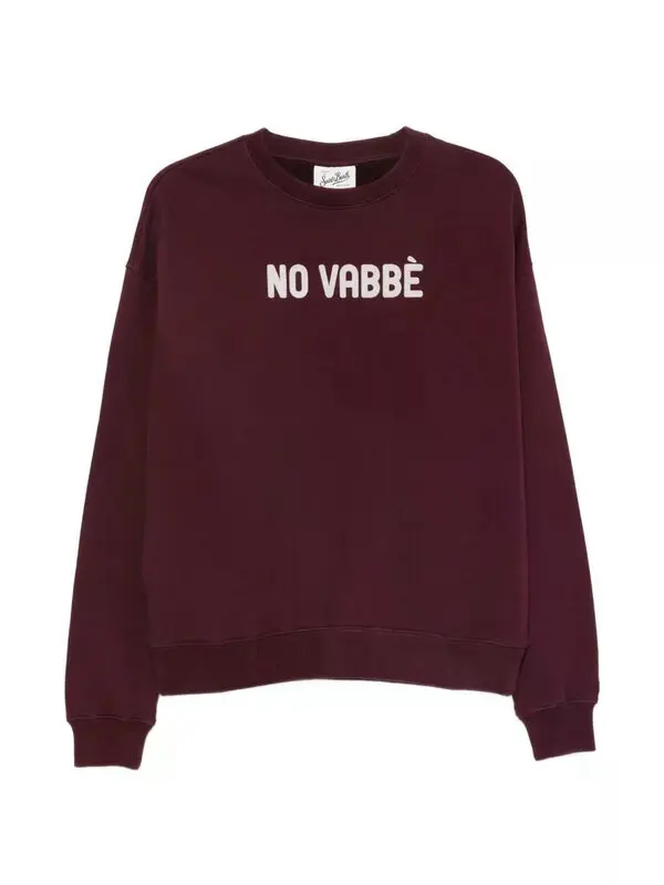 MC2 SAINT BARTH Cotton Slogan Sweatshirt
