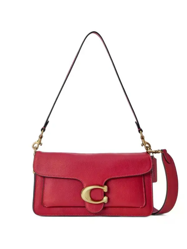 COACH Tabby Logo-clasp Shoulder Bag - Red