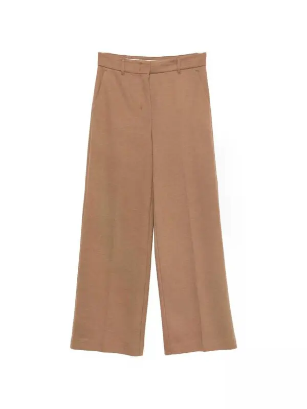 Max Mara Wide-leg Tailored Trousers - Brown