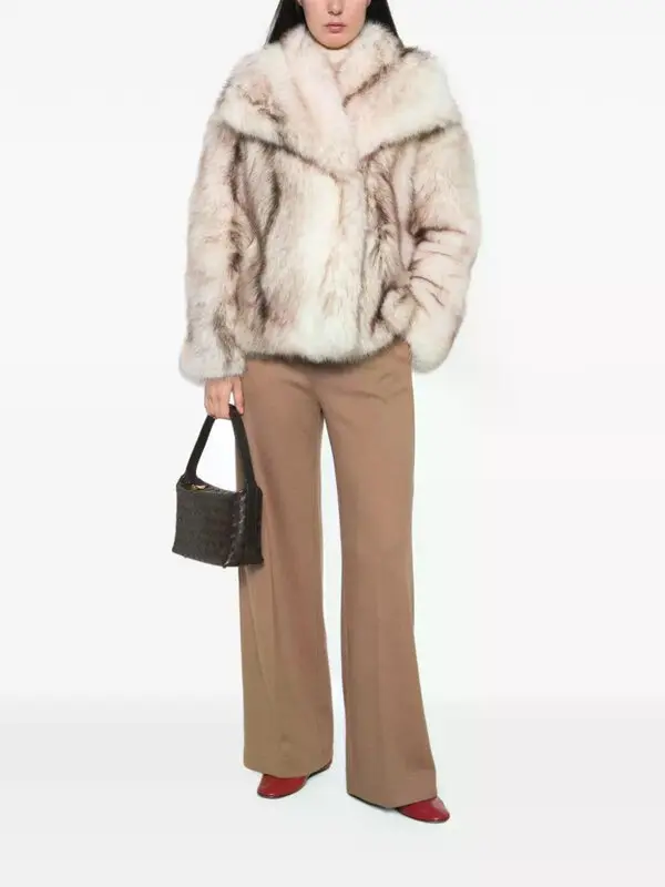 Max Mara Camel Wide-leg Tailored Trousers