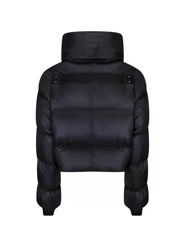 Rick Owens Funnel-neck Cropped Puffer Jacket
