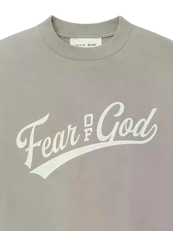 Fear Of God Logo-print Cut-off T-shirt