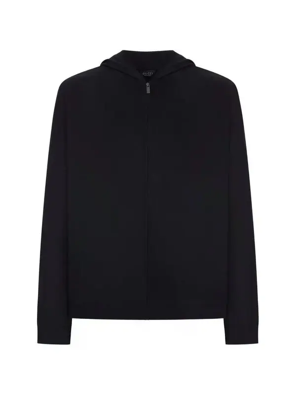 Gucci Zip-up Hoodie With Classic Hood