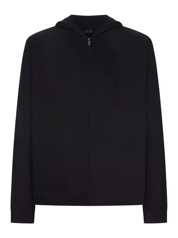 Gucci Zip-up Hoodie With Classic Hood