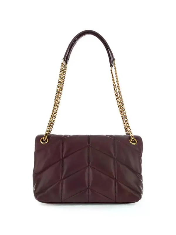 Saint Laurent Puffer Small In Lambskin Bag