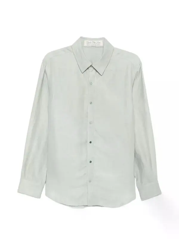 GOD'S TRUE LINEN Button-fastening Shirt