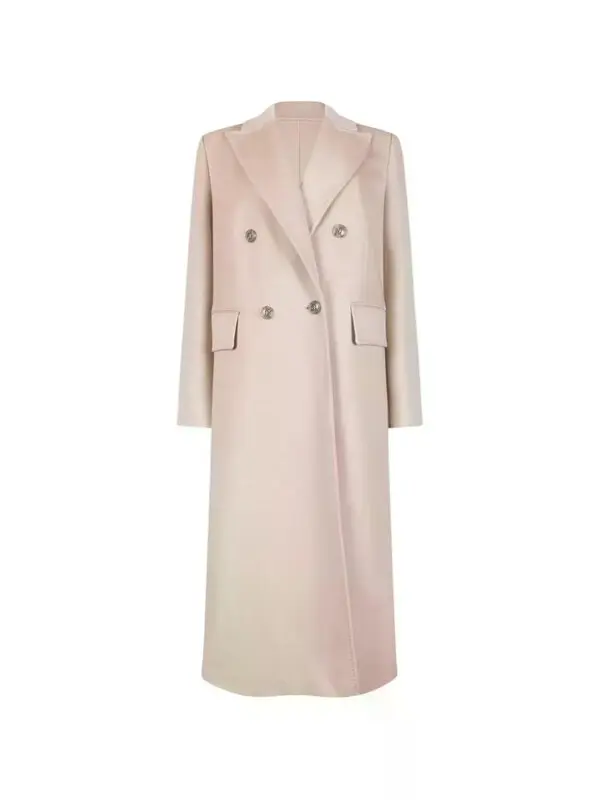 Marina Rinaldi Persona Double-breasted Coat - Neutrals