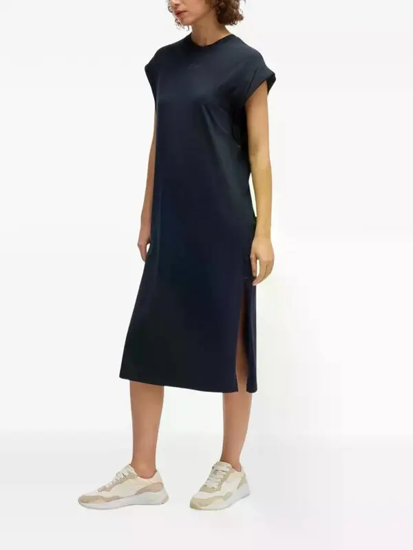 BOSS Side-slit Midi Dress