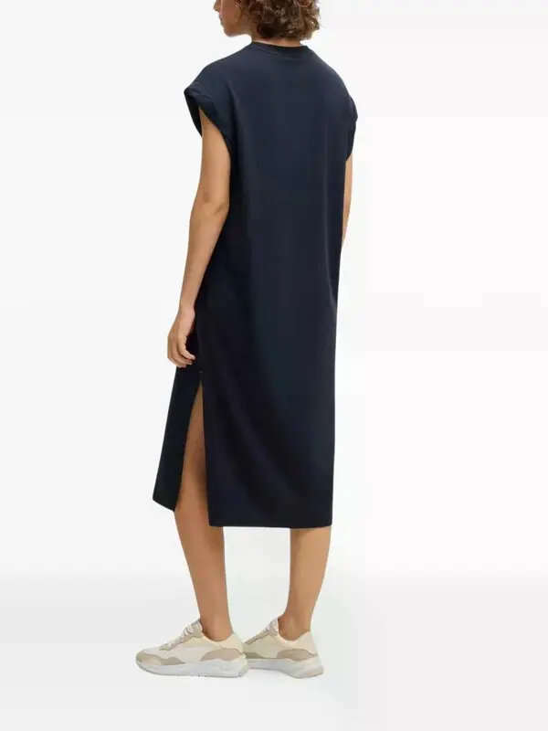 BOSS Side-slit Midi Dress