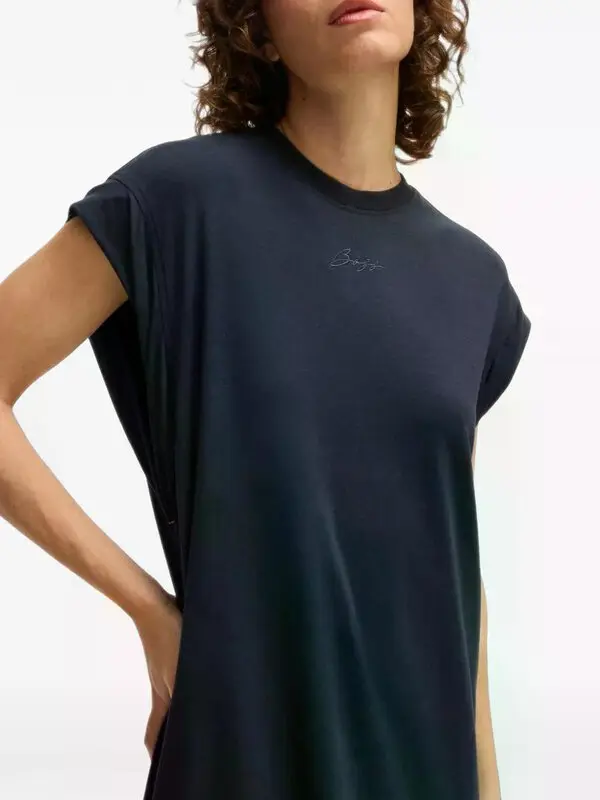 BOSS Side-slit Midi Dress