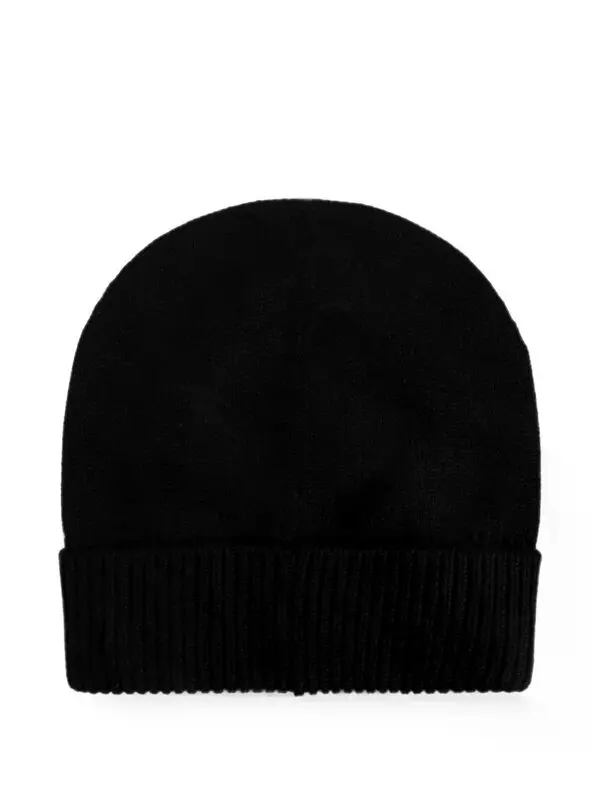 Dolce & Gabbana Dg Appliqué Beanie Hat