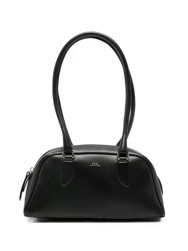 A.p.c. Paloma Leather Tote Bag - Black