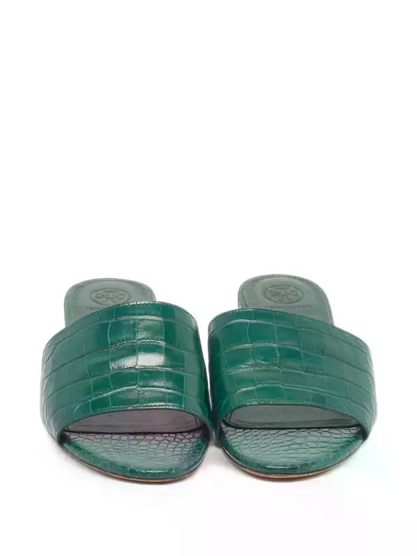 Tory Burch Martine Croc-embossed Sandals