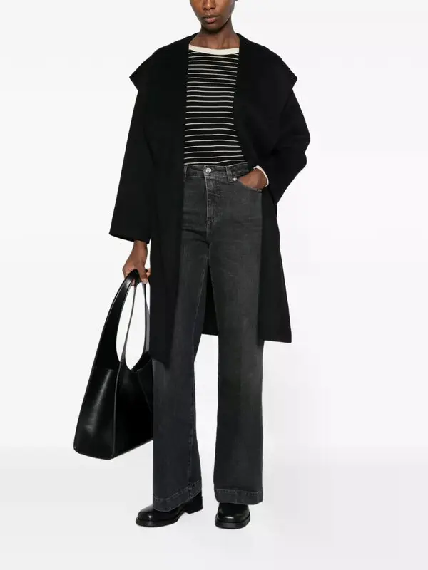 NINE:INTHE:MORNING Faded Wide-leg Jeans