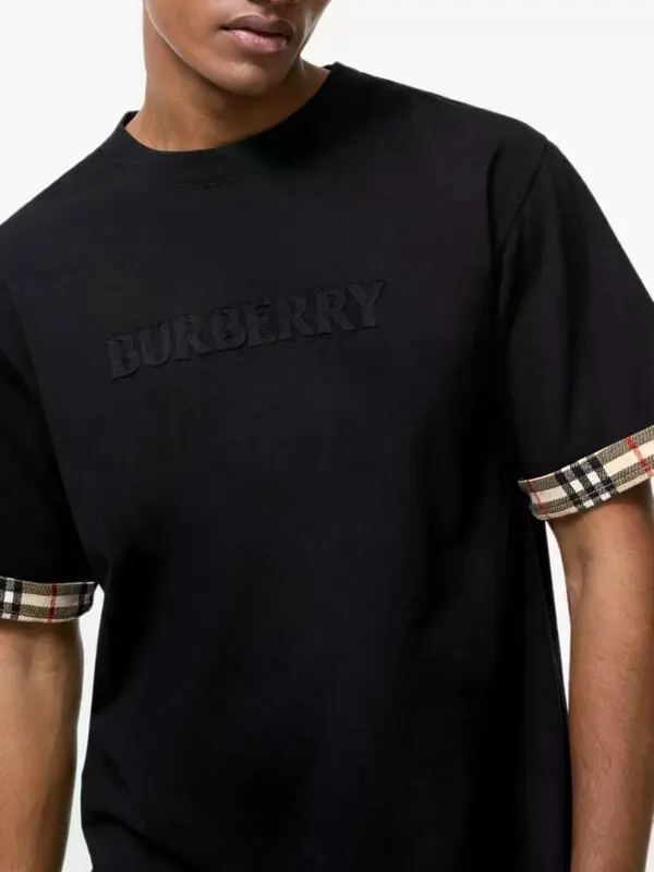 Burberry Check Contrast T-shirt