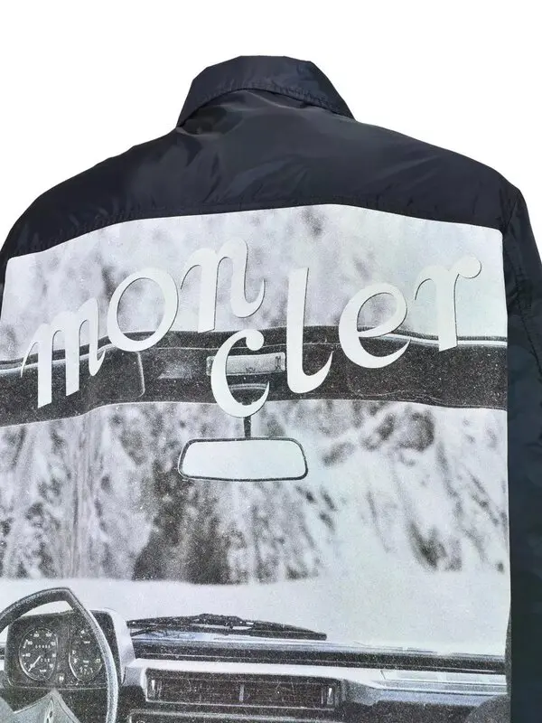 Moncler X Mercedes-benz Nigo Sopdu Graphic-print Jacket