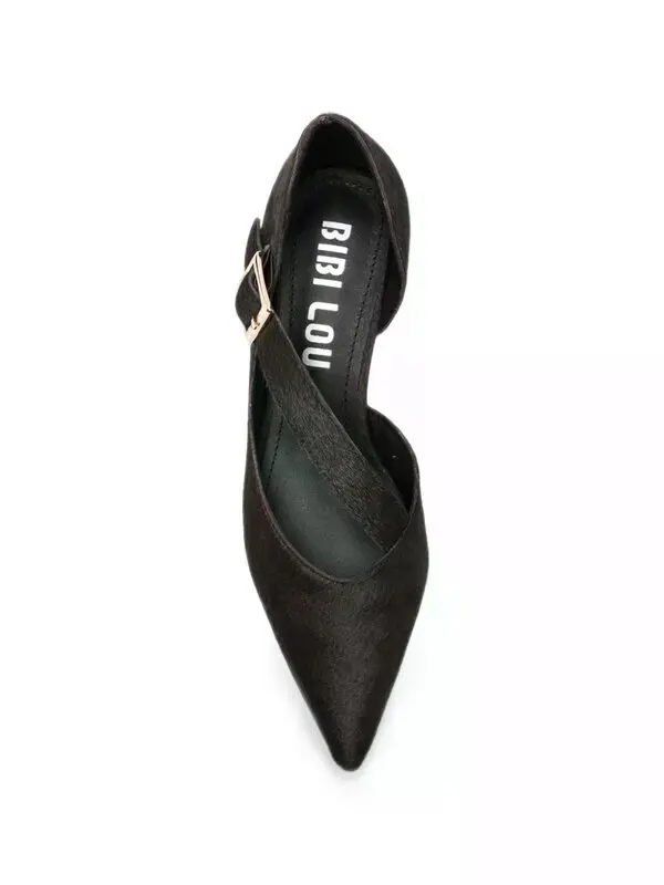 BIBI LOU Buckle-fastening Pointed-toe Pumps