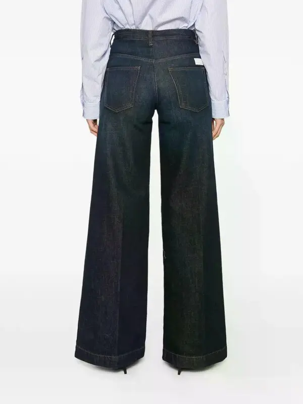 NINE:INTHE:MORNING Nadia Wide-leg Jeans