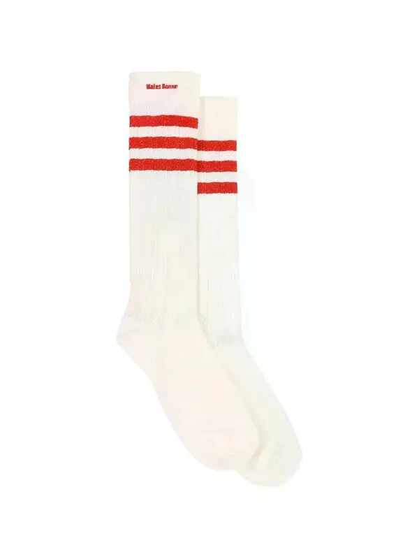 Adidas Crochet-knit Striped Socks