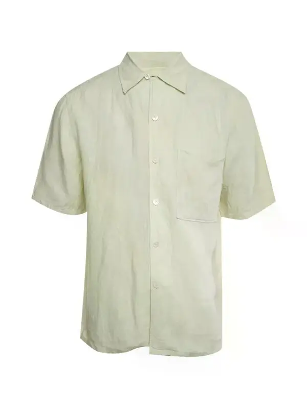 Zegna Oasi Lino Short-sleeve Shirt - Neutrals