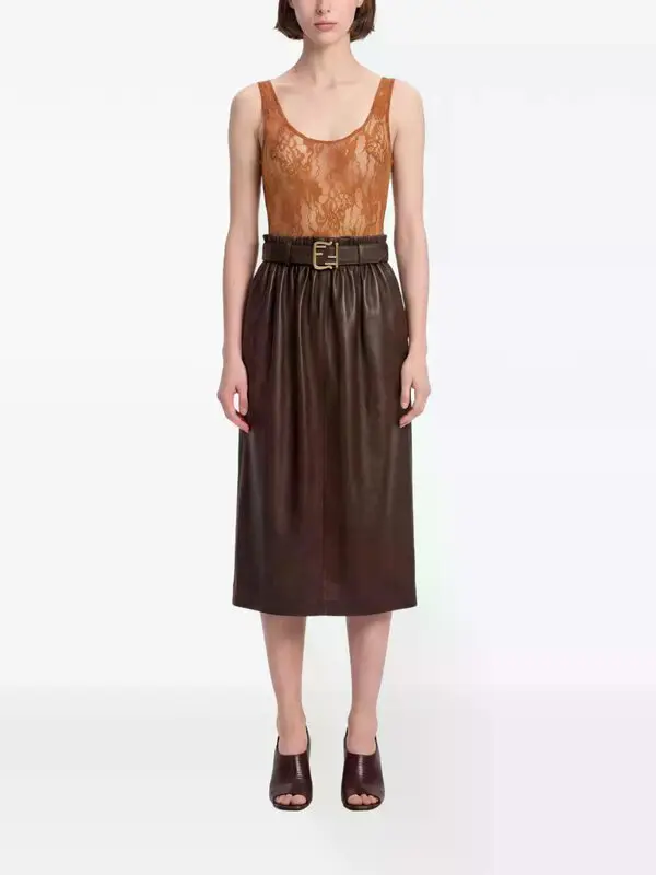 Zimmermann Floral-lace Body - Brown