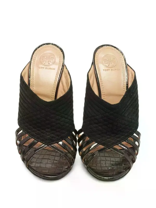 Tory Burch Quilted Suede Sandals
