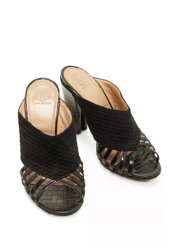 Tory Burch Quilted Suede Sandals
