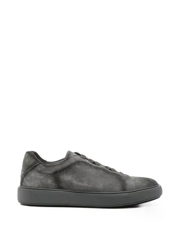 Officine Creative Suede Lace-up Sneakers - Grey